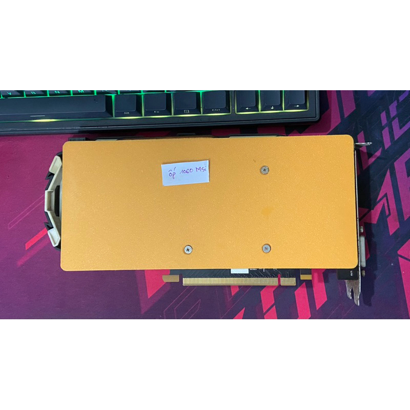 Backplate VGA card GTX 1060 Msi 3G/6G ( ốp lưng ) | Shopee Việt Nam