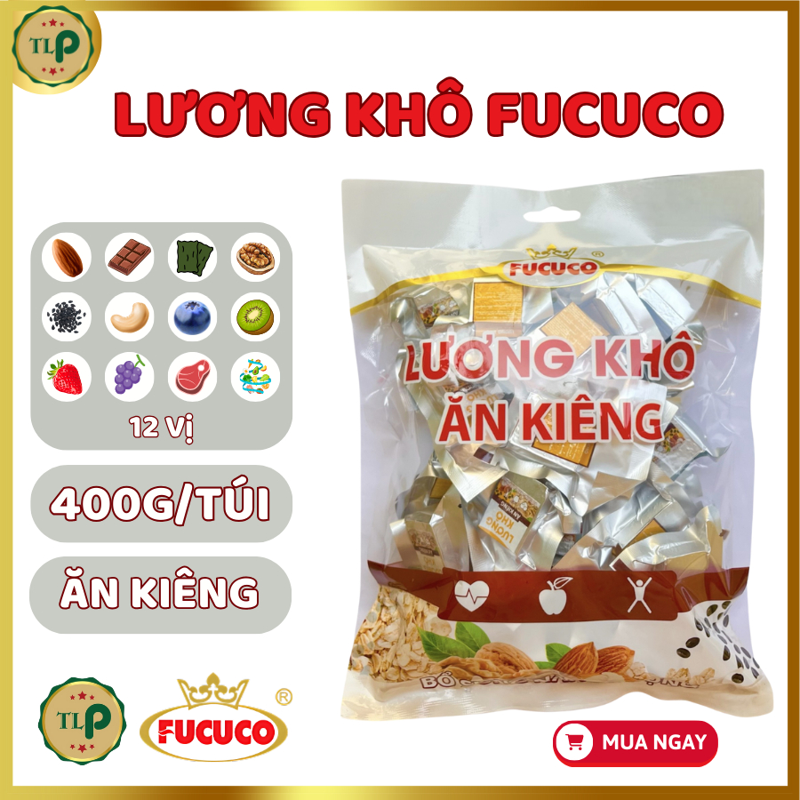 Lương Khô Ăn Kiêng Fucoco ăn Vặt Dinh Dưỡng Tốt Cho Sức Khỏe | Shopee ...