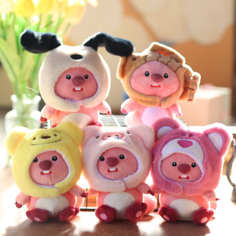 Gấu bông nhiều mẫu capybara, loopy, baby three, hello kitty dễ thương ...