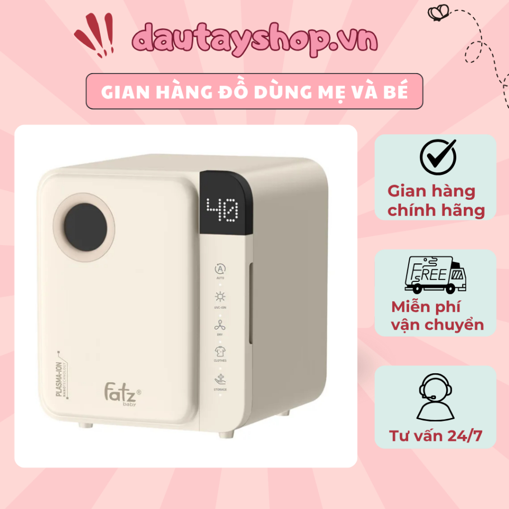 Máy tiệt trùng sấy khô UVC-LED Nano Plasma Ion PLASMAX 1 Fatz baby ...