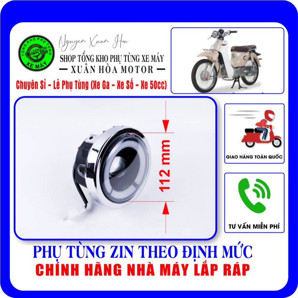 Đèn pha LED/ Pha đèn LED Cub81 Ally/ Cub New 50SE/ Cub Ally mới (Đèn ...