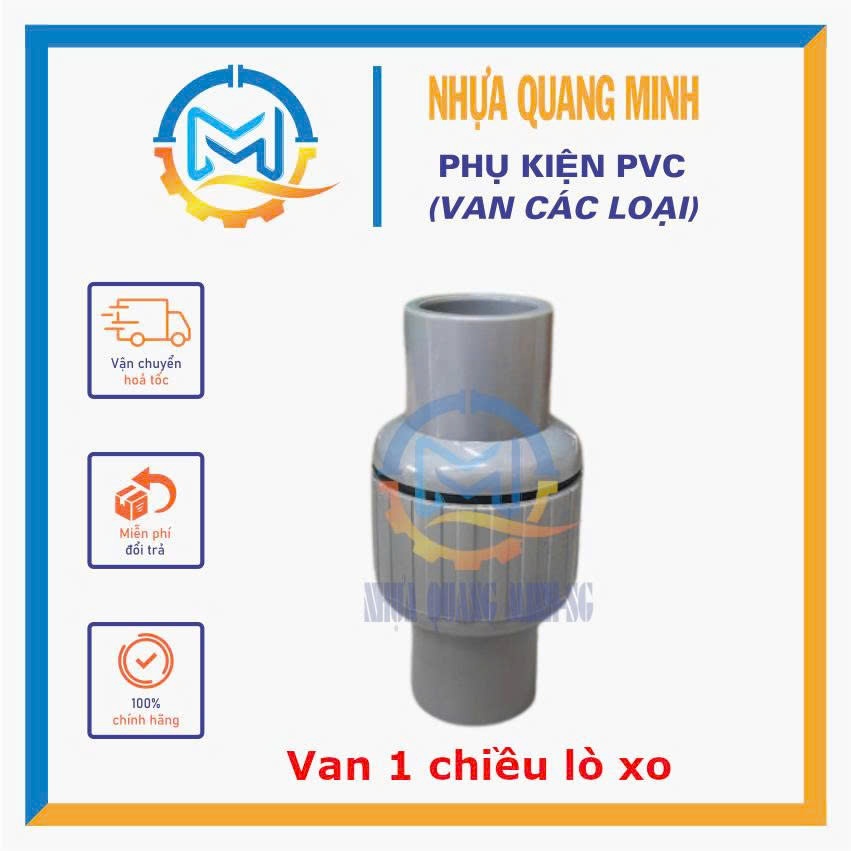 VAN 1 CHIỀU LÒ XO PVC 21, 27, 34 | Shopee Việt Nam