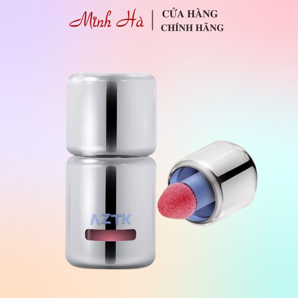 Má hồng dạng kem AZTK Jello Color Liquid Blush bền màu kèm cọ chấm kem ...