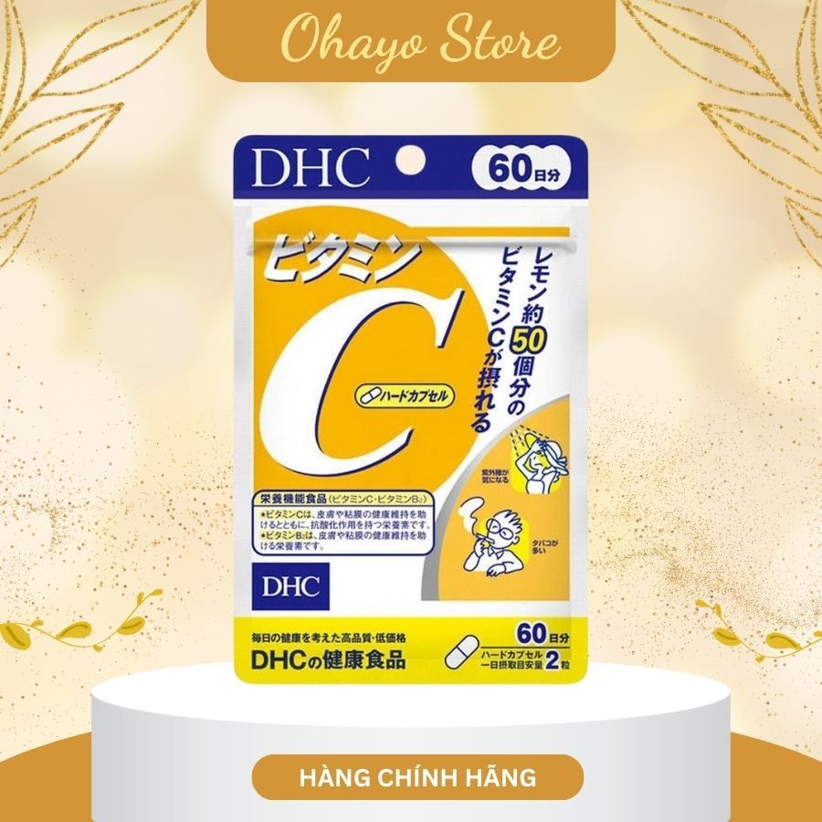 DHC Vitamin C gói 120 viên 60 NGAỲ chính hãng nội địa Nhật bản, vitamin c dhc | Shopee Việt Nam