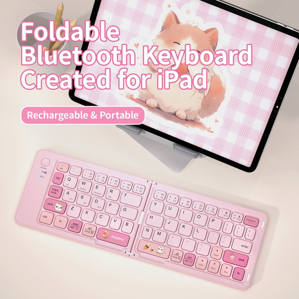 Bàn Phím Bluetooth di động Gập Sạc (FOLDING CHARGING) GEEZER By MOFII ...