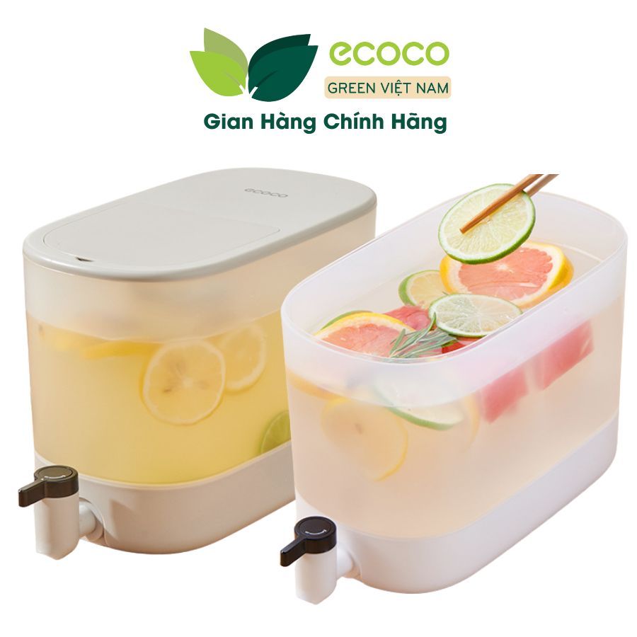 Bình Đựng Nước Tủ Lạnh Có Vòi ECOCO E2212 -Nhựa Cao Cấp, Dung tích Lớn, Chịu Nhiệt | Shopee Việt Nam