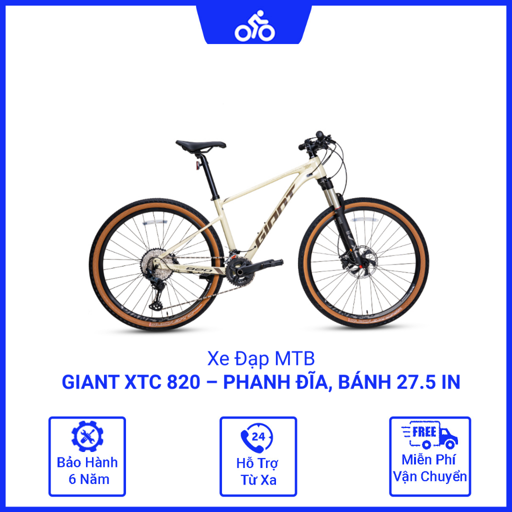 Xe Đạp Địa Hình Leo Núi MTB GIANT XTC 820 – Phanh Đĩa, Bánh 27.5 Inches – 2024 | Shopee Việt Nam
