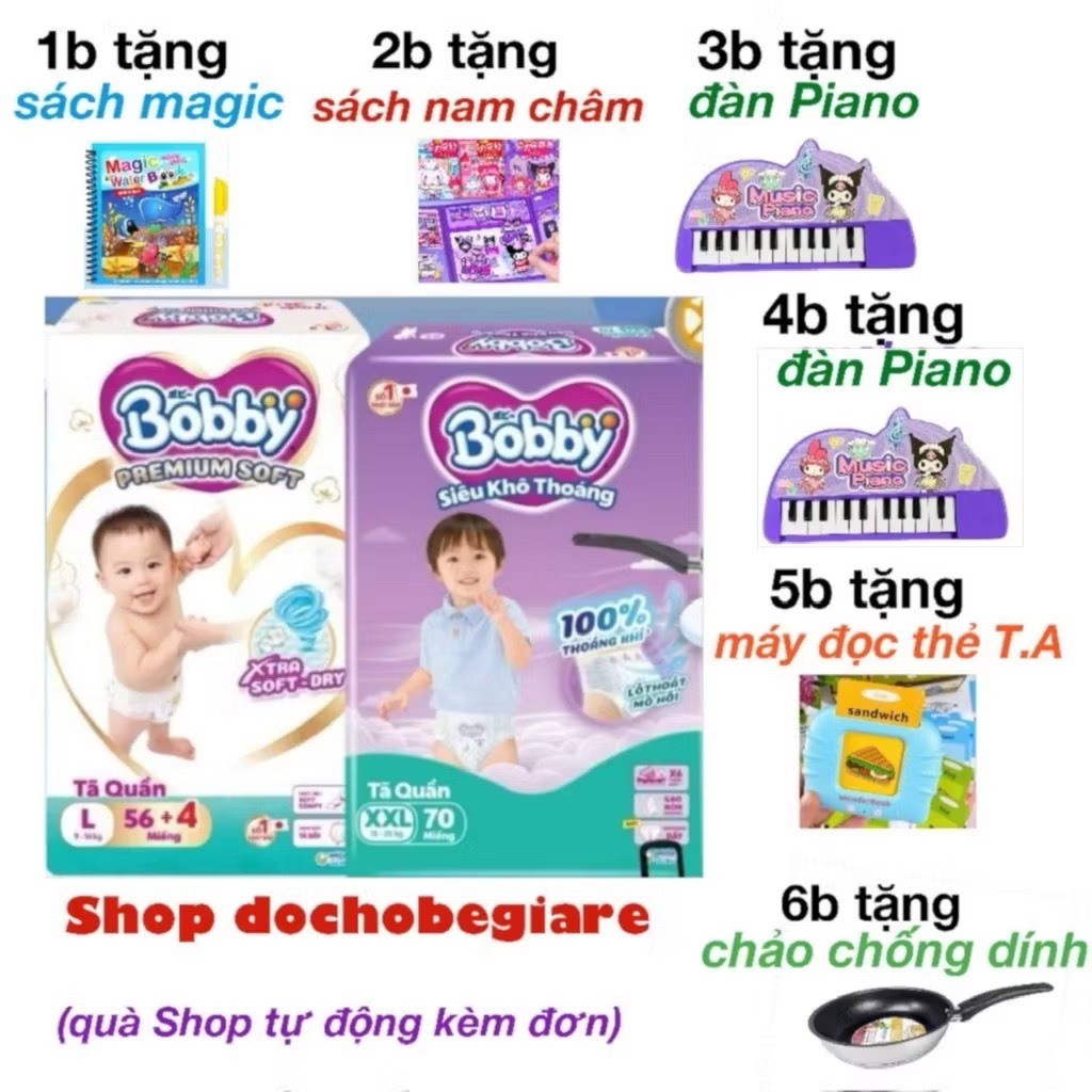 [CHƯƠNG TRÌNH MỚI] Bỉm quần Bobby ultra+/ Bobby Premium Soft/ Organic ...