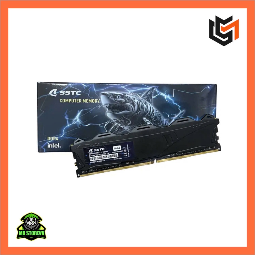RAM SSTC 16GB DDR4 3200MHz BLACK - Chính hãng bảo hành 36 tháng ...