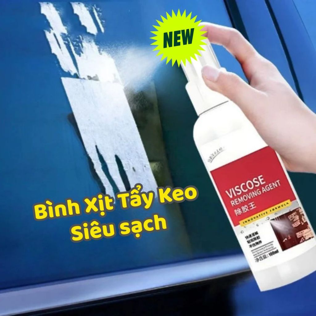 Dung Dịch Tẩy Keo Băng Dính/Decal Dầu Mỡ Trên Mọi Bề Mặt 100ml Life ...