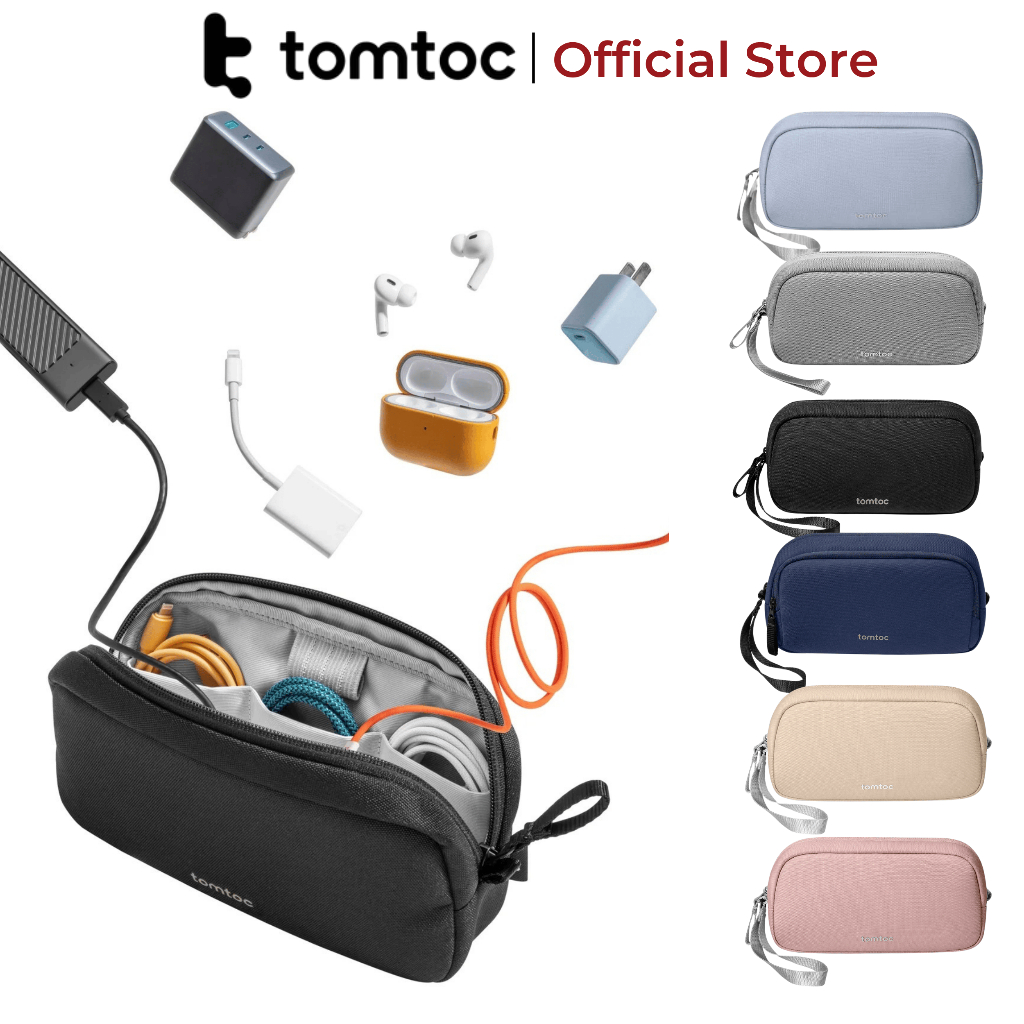 Túi đựng phụ kiện Tomtoc (USA) Light-T12 Electronic Accessory Pouch ...