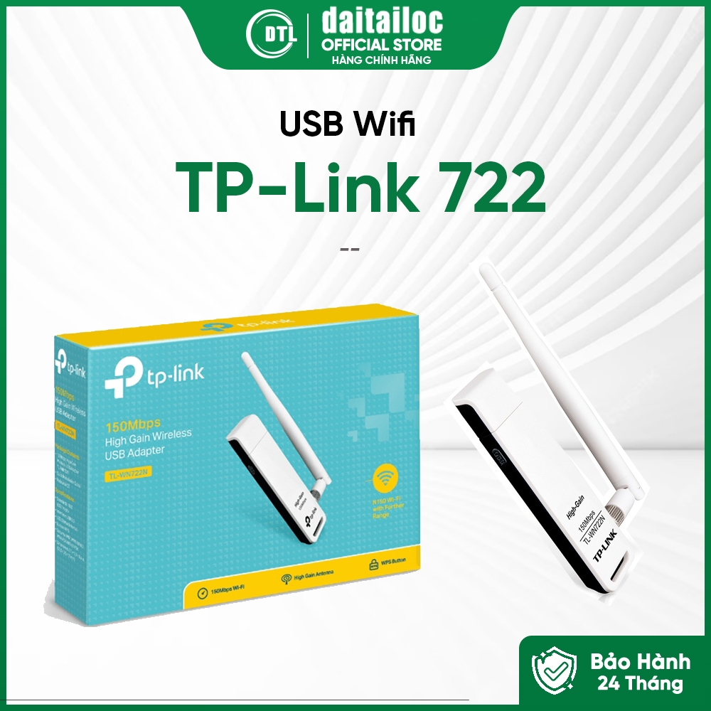 USB Wifi TP-Link 722 | Chính Hãng | Bảo Hành 24 tháng | Shopee Việt Nam