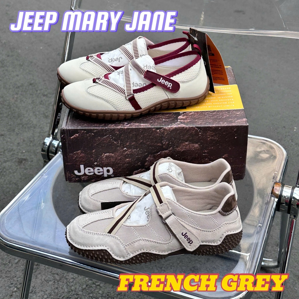 [HÀNG MỚI VỀ] GIÀY JEEP MARY JANE FRENCH GREY - PX231WAS575C - GIÀY ĐẾ ...