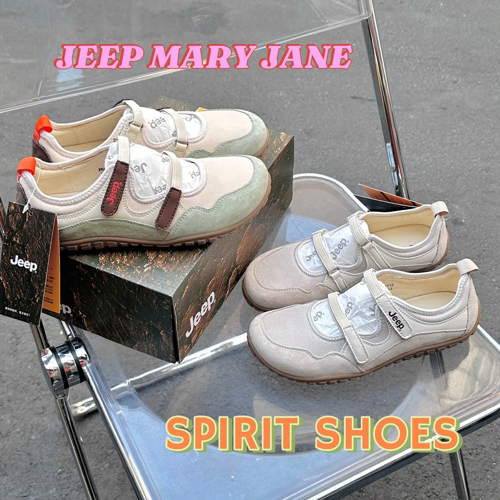 [RẺ VÔ ĐỊCH] GIÀY JEEP MARY JANE CHÍNH HÃNG DÀNH CHO NỮ-LOW TOP CREAM ...