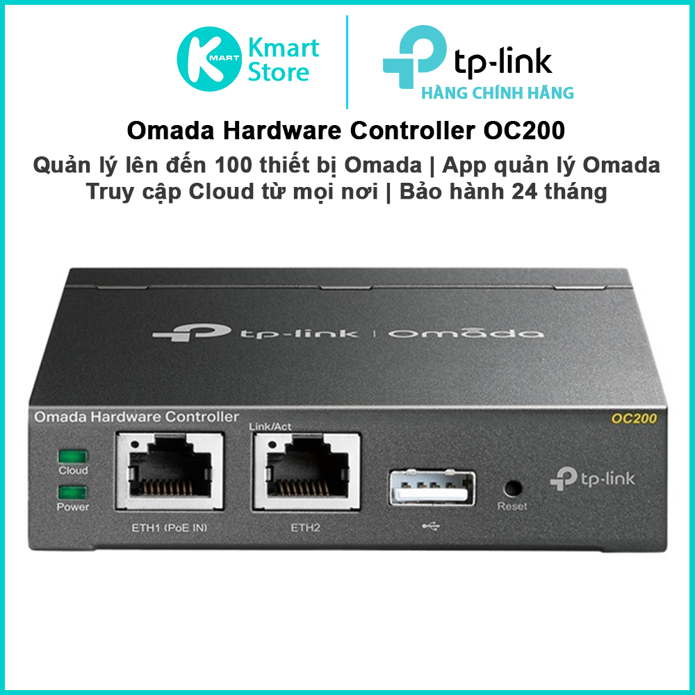 TP-Link Omada Hardware Controller OC200 | Quản lý tập trung upto 100 ...