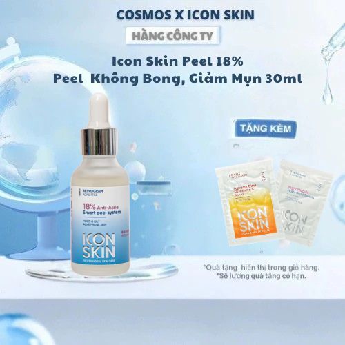 Peel Icon Skin 18% Anti-Acne Smart peel system 30ml - Peel không bong ...