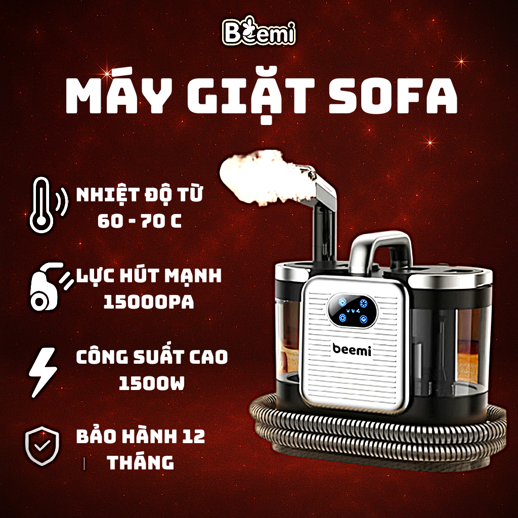Máy Giặt Sofa Cầm Tay Cao Cấp BEEMI - Máy Giặt Thảm Nệm Chăn Ghê Ô Tô ...