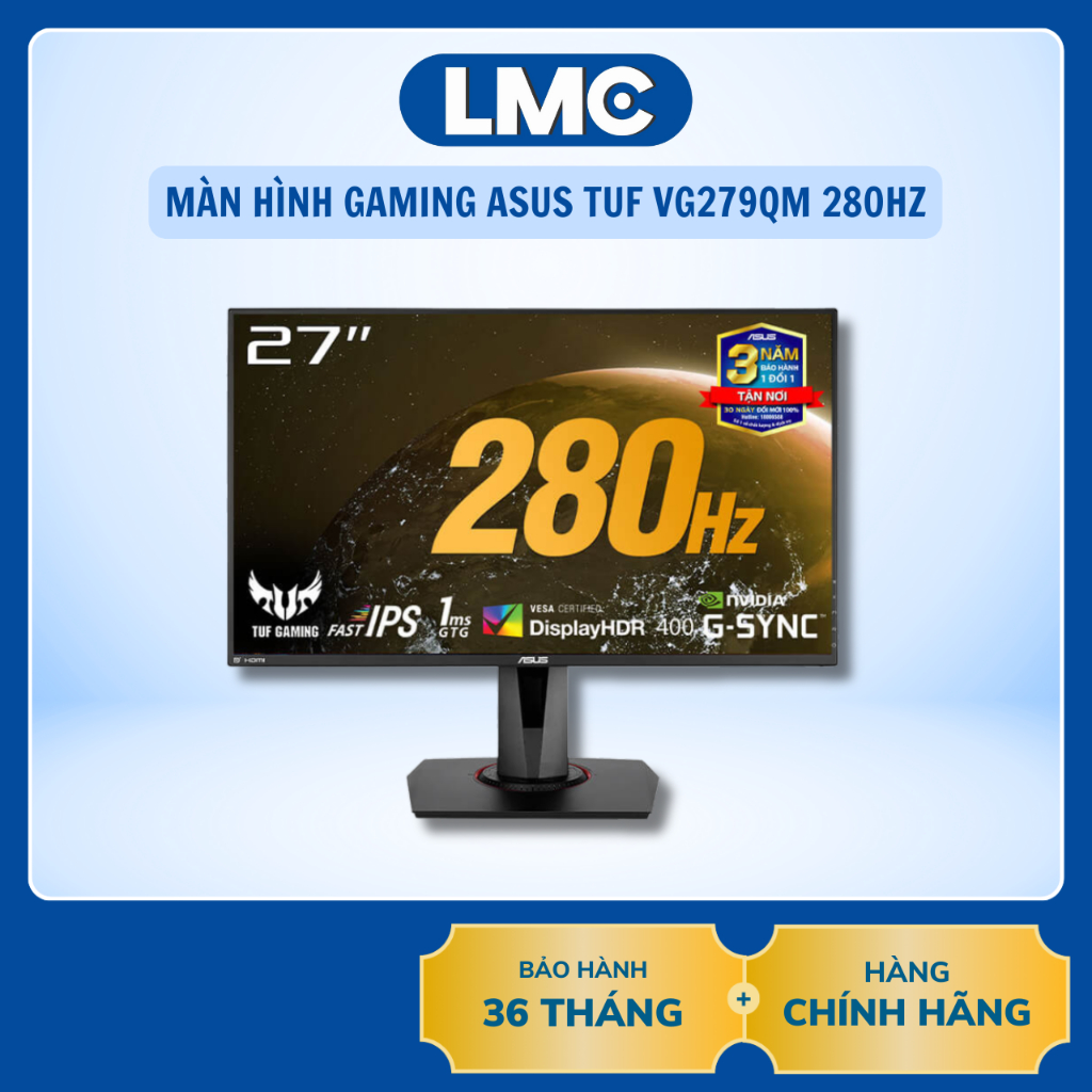 Màn hình Gaming Asus TUF VG279QM (27inch/FHD/280Hz/1ms) | Shopee Việt Nam