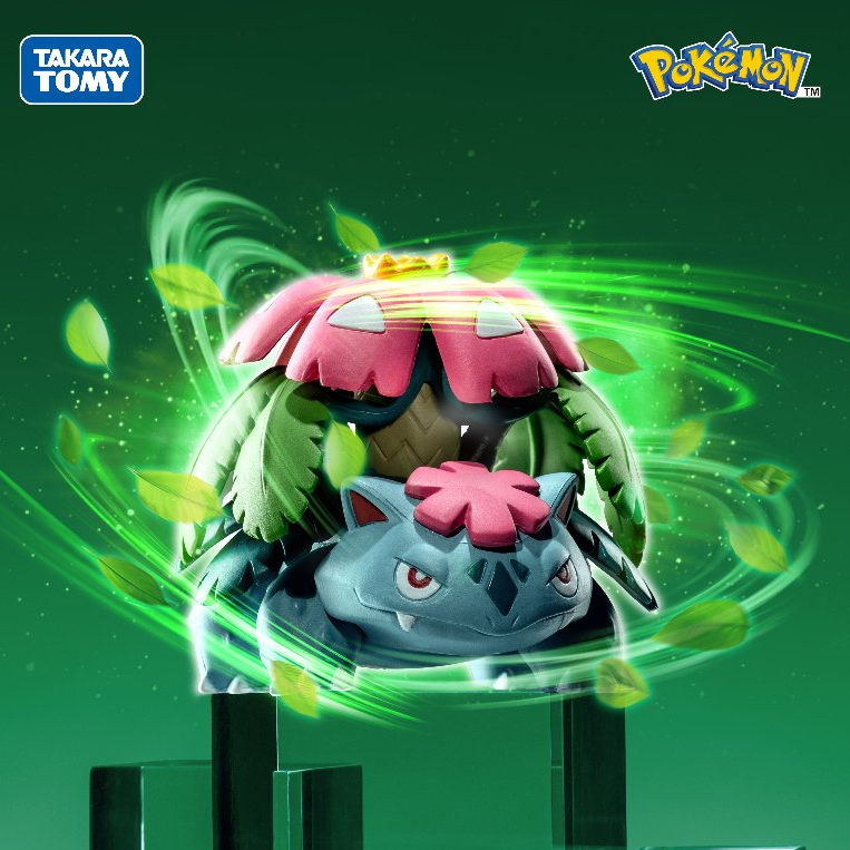 Mô hình Pokemon Moncolle Mega Fushigibana / Venusaur tiến hóa Mega ...