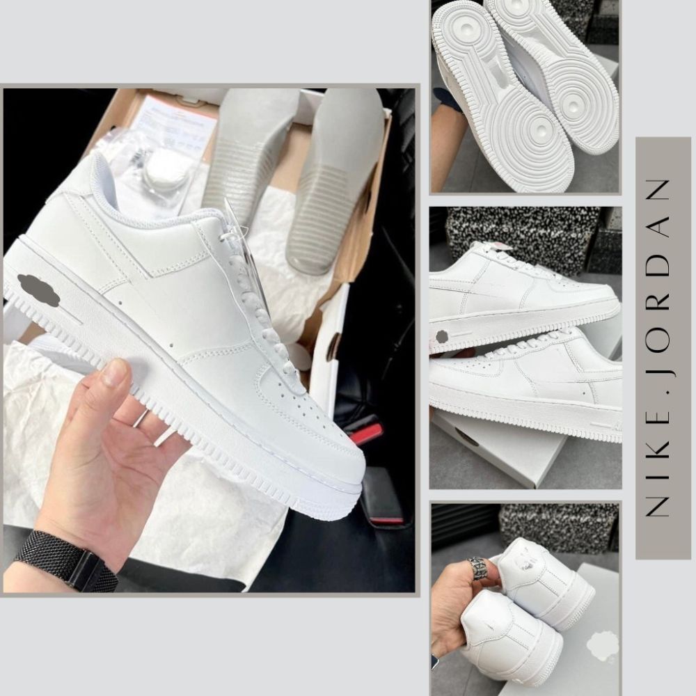 Giày Thể Thao Màu Trắng Nam Nữ (CÓ HỖ TRỢ ĐỔI SIZE) Full Box | Shopee Việt Nam