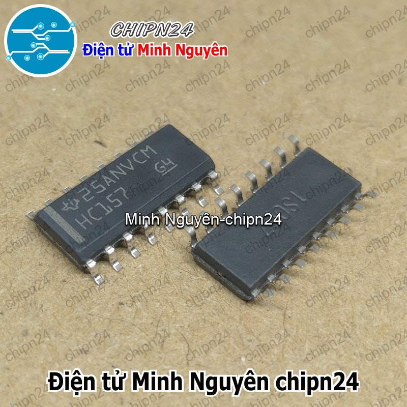 [1 con] (ST) IC Dán 74HC157 SOP-16 Hàng Tốt (74HC157D 74157) | Shopee ...