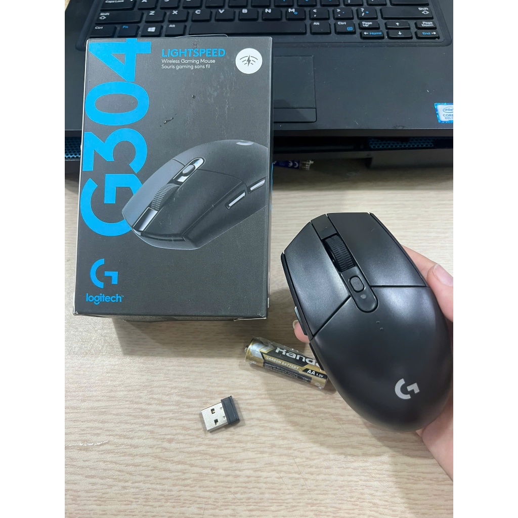 (sỉ giá tốt) Chuột không dây đen Logitech G304 có công tắc cảm biến lên ...