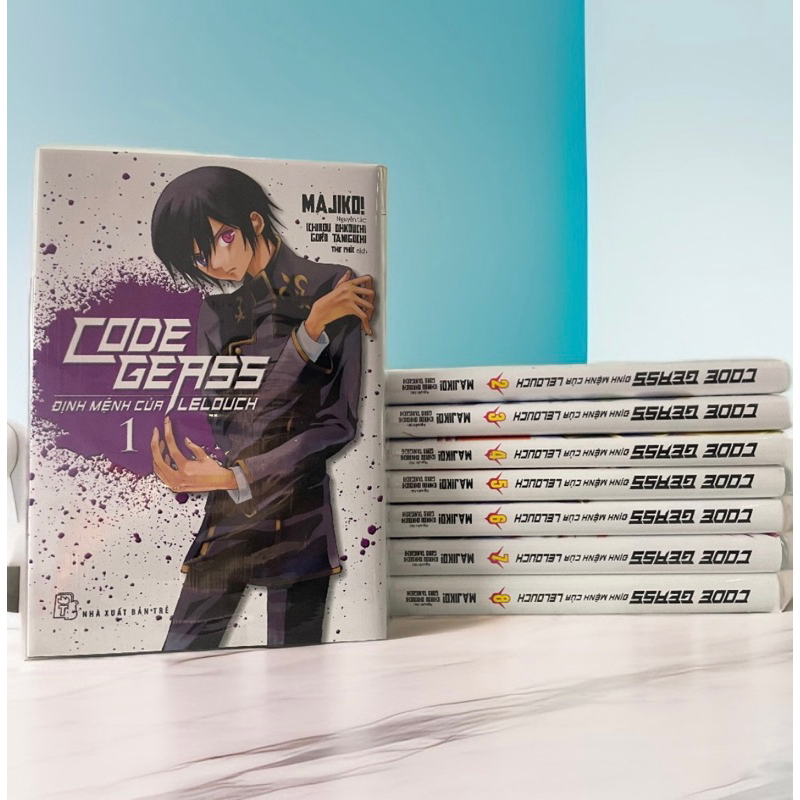 Code Geass Full 1-8 (Định mệnh của lelouch ) sổ tay manga | Shopee Việt Nam