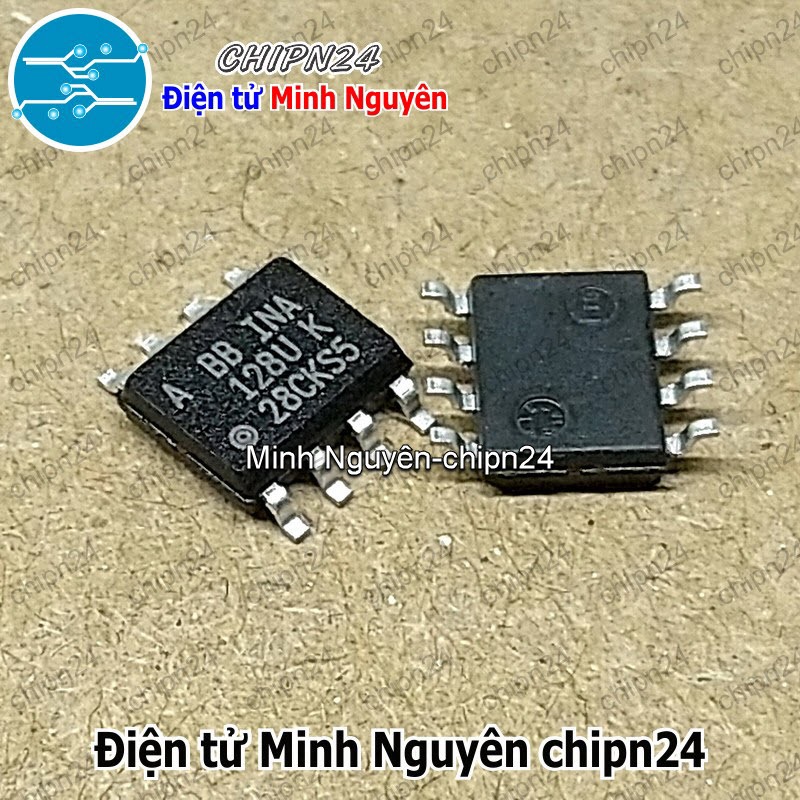 [1 con] (SOP) IC Dán INA128 SOP-8 Hàng Tốt (INA128UA INA128 INA128U ...