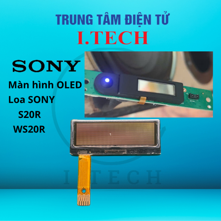 Màn hình OLED trên sub loa sony S20R, màn hình S20R, WS20R | Shopee ...