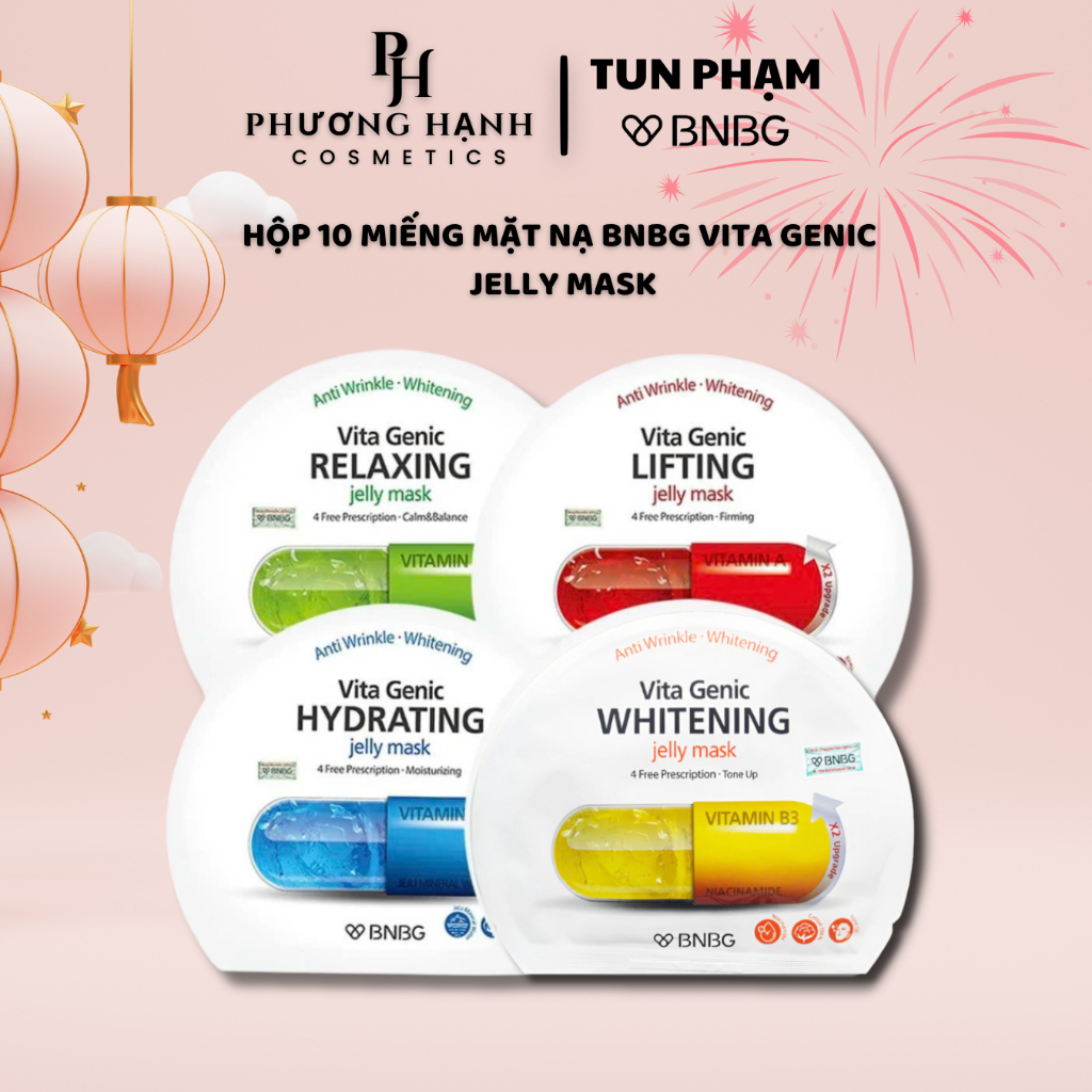 Lẻ 01 Miếng Mặt Nạ BNBG Vita Genic Jelly Mask 30ml Chăm Sóc Da Hàn Quốc ...