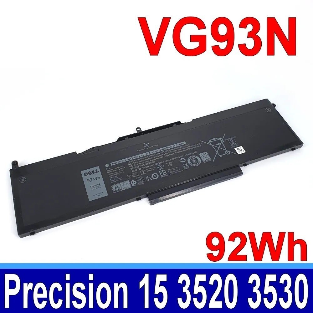 Pin ZIN DELL Precision 3520 Precision 3530 Battery VG93N A 92W | Shopee ...