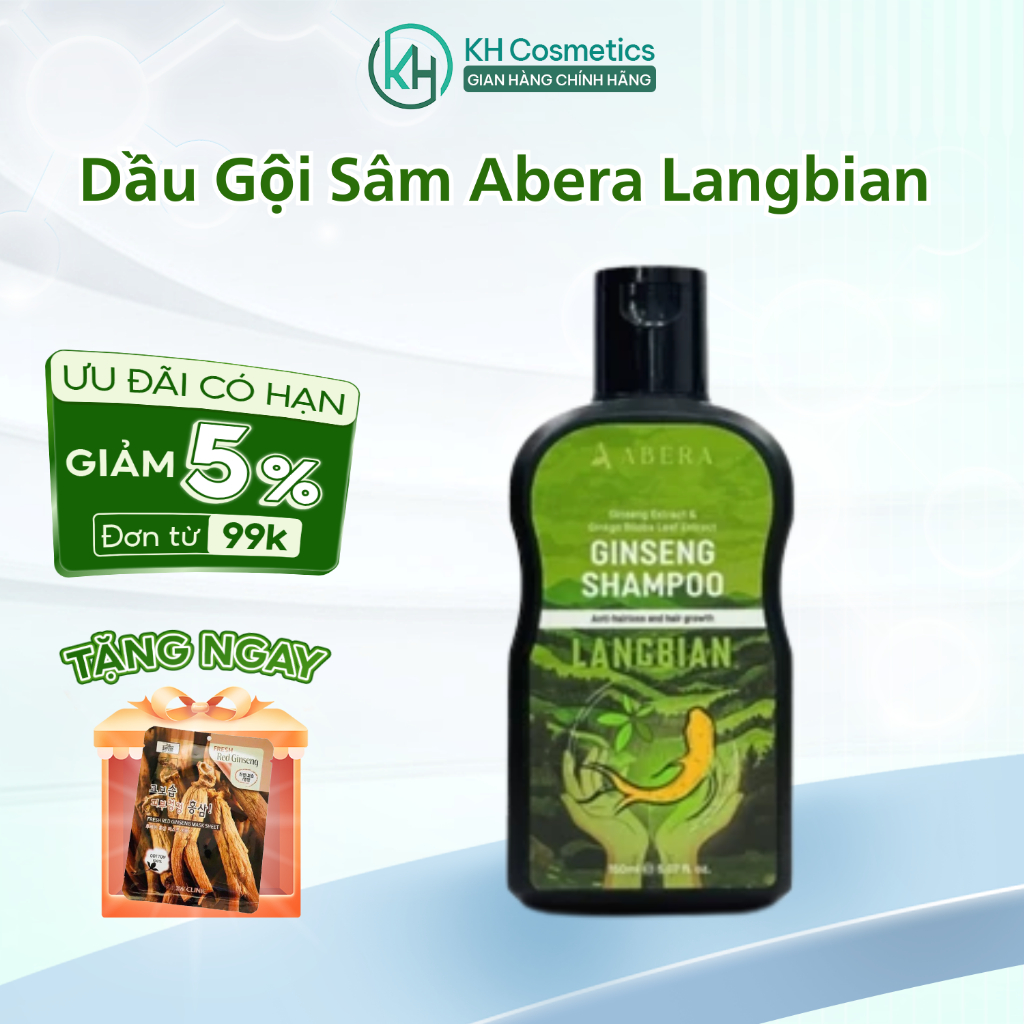 Dầu Gội Thảo Dược Abera LangBiang 200ml – LangBiang Làm Sạch Da Đầu, Hỗ ...