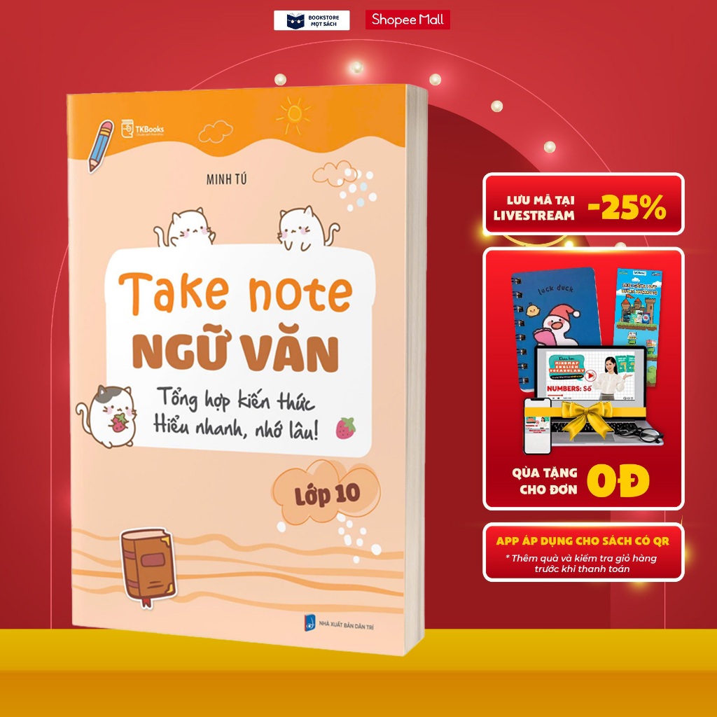 Sách - Take Note Ngữ Văn lớp 10 – Tổng hợp kiến thức, hiểu nhanh, nhớ ...