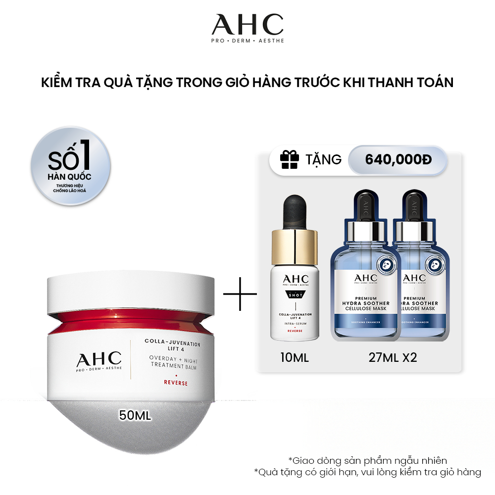 [LIVE] Kem dưỡng kiêm mặt nạ ngủ nâng cơ săn chắc/ mờ nám sáng da AHC 50ML | Shopee Việt Nam