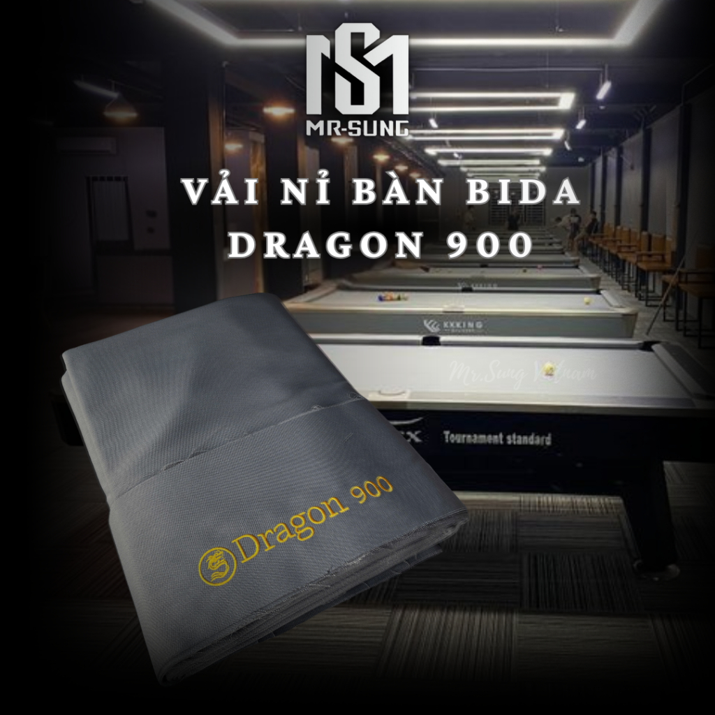 Vải Nỉ Dragon 900 Bọc Bàn Bida - Nỉ Chữ Thêu, Chất Lông Cừu - Hàng Nhập ...