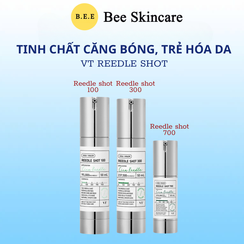 Tinh chất vi kim VT REEDLE SHOT 100/300/700 tái tạo, căng bóng, trẻ hóa da Bee Skincare | Shopee ...