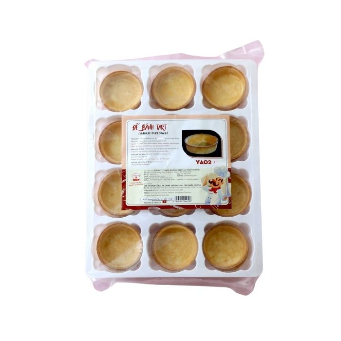 Đế bánh tart YA02 Nhất Hương (420g - 24 cái) - [CHỈ SHIP HỎA TỐC HN] | Shopee Việt Nam