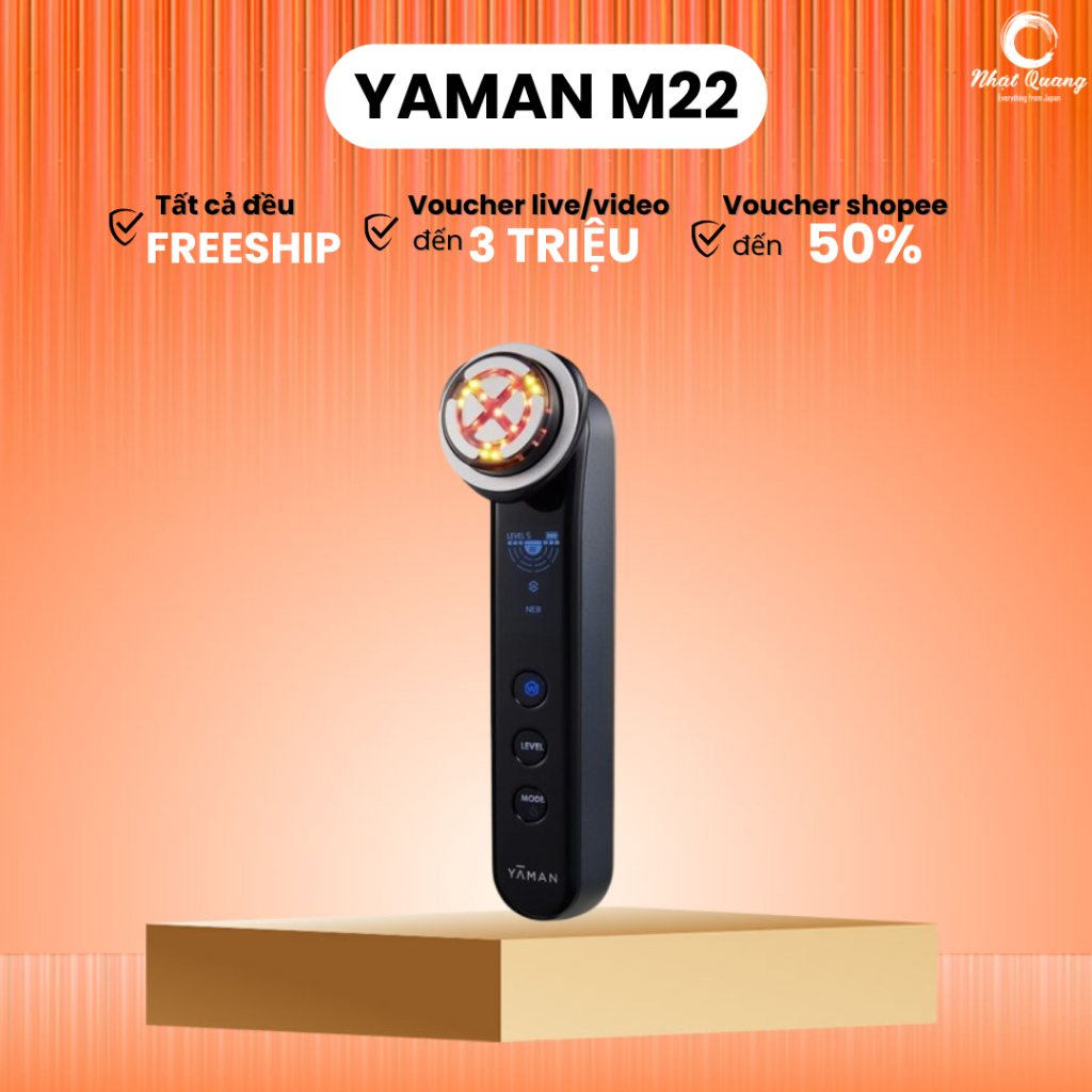 Máy chăm sóc da, đẩy tinh chất, chống lão hóa cao cấp Yaman M22 Photo Plus Prestige SP | Shopee ...