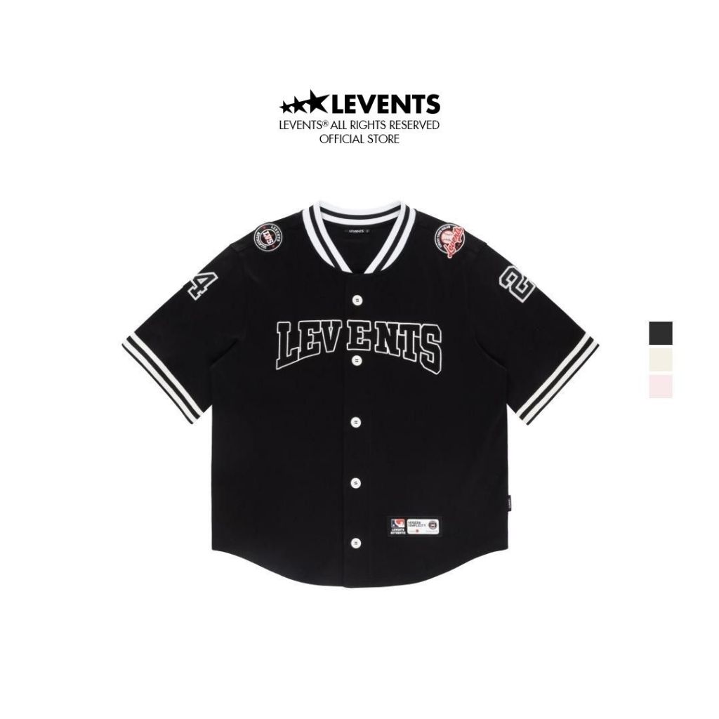 Áo Jersey Levents Baseball 100% Cotton Unisex Oversized | Shopee Việt Nam