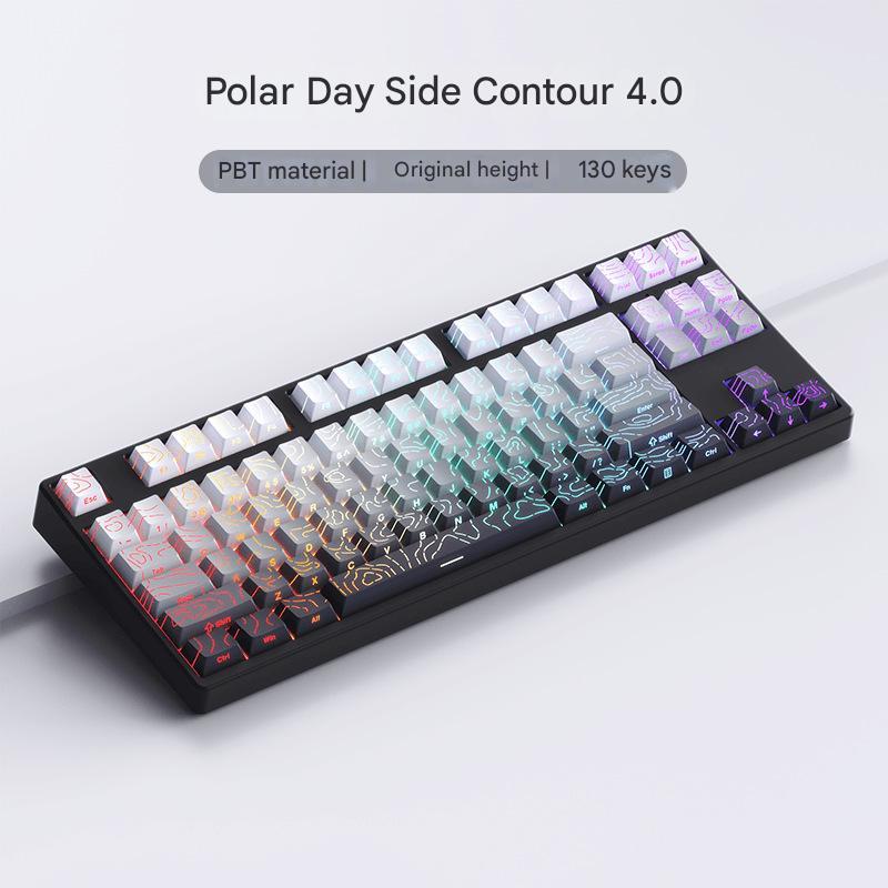 Keycap Polar Contour 4.0 | Nhựa PBT | Cherry Profile | Xuyên Led ...