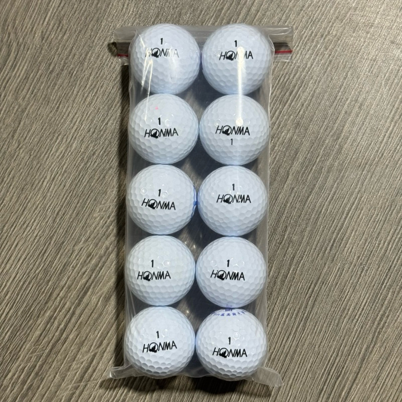 Túi 10 quả bóng golf HONMA D1; TW-S; TW-X; X4...màu trắng độ mới 99% ...
