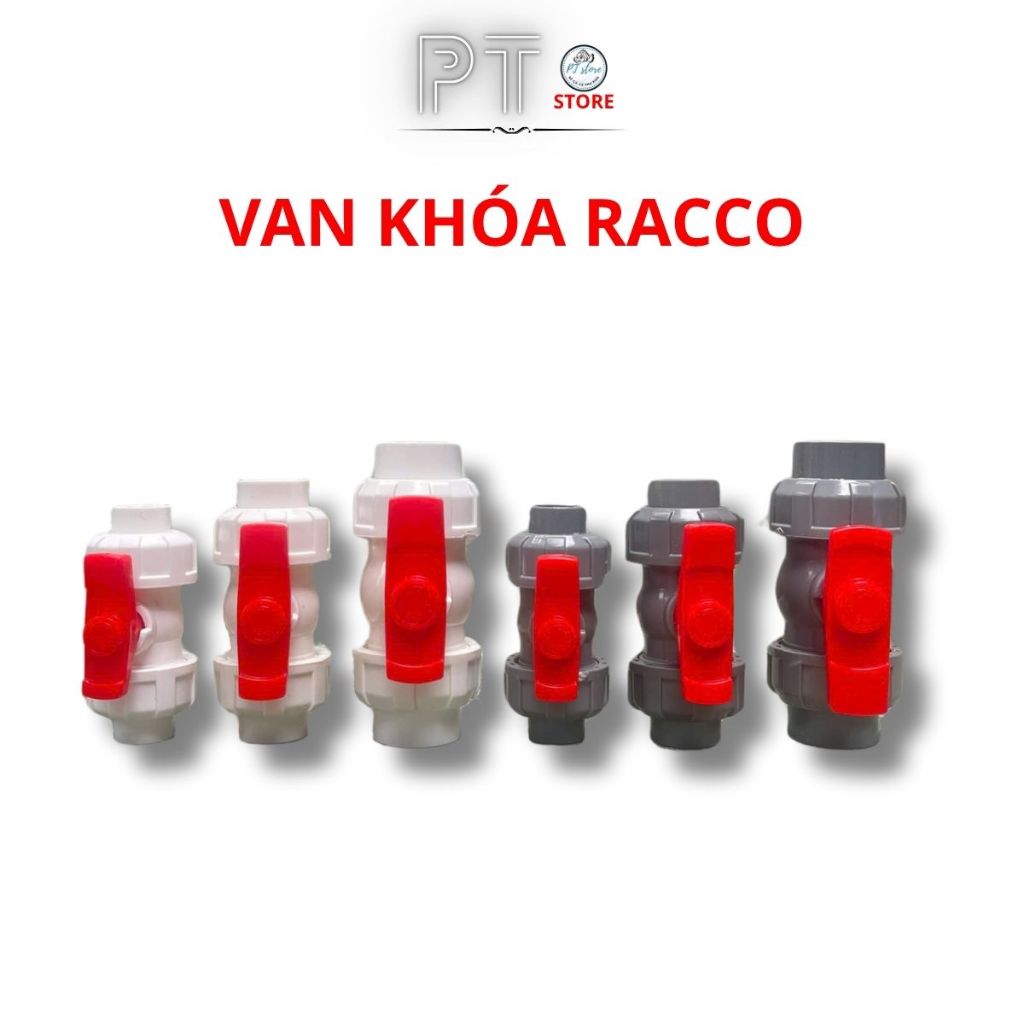 Van Khóa RACCO Nhựa PVC Dùng Cho Bể Cá Cảnh - Ống Nối Trang Trí Bể Cá ...