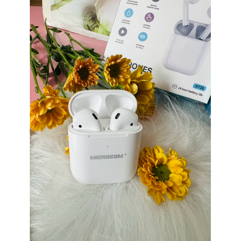 Tai nghe Bluetooth chính hãng Microcom XT30 | Shopee Việt Nam