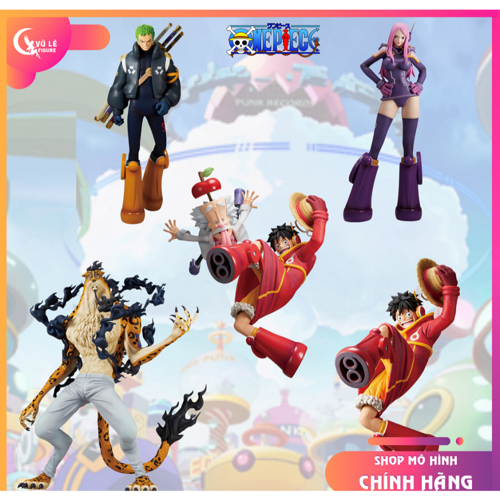 Mô hình One Piece chính hãng Ichiban Kuji - Luffy Zoro Bonney Rob Lucci ...
