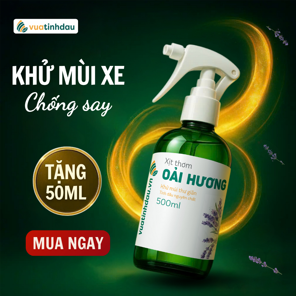 Xịt Khử Mùi Xe Hơi VUATINHDAU Tinh Dầu Thiên Nhiên An Toàn Cho Bé Bà ...