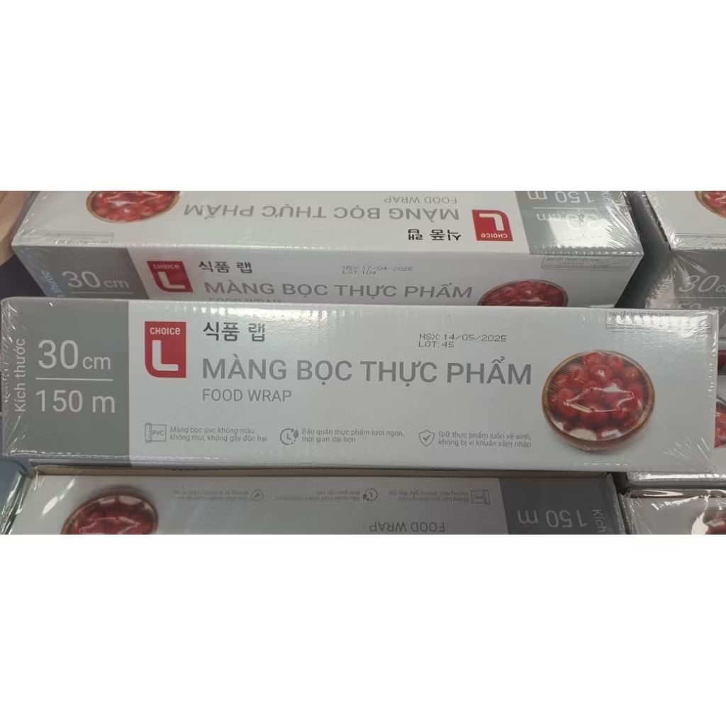 Màng bọc thực phẩm Lotte Choice L 30cm x 150m | Shopee Việt Nam