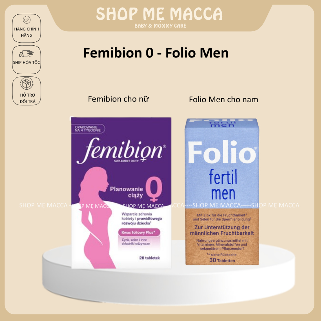 Multiprosti , folio fertilmen và femibion 0 cho nữ thực phẩm chức năng ...