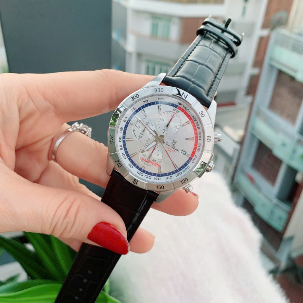 Đồng Hồ Nam Oasis Pacifier OP 3805G Chronograph Kính Sapphire Dây Da ...