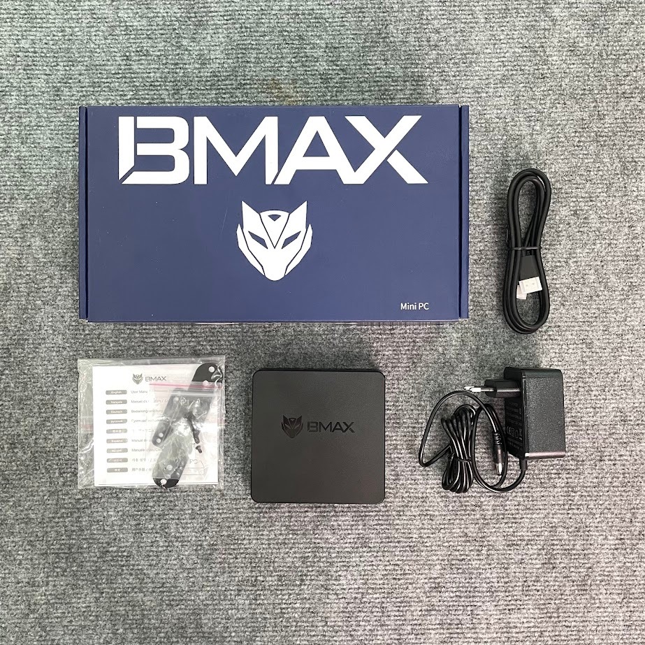 Máy tính Mini PC BMAX B1 Mini mới FullBox - Intel N4000 ram 8G 128G SSD ...