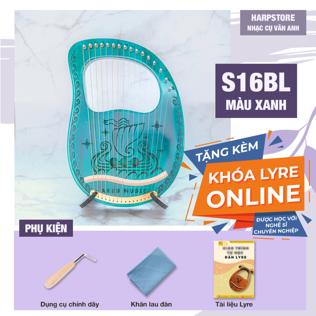 Đàn Lyre Ares 16 Dây | Shopee Việt Nam